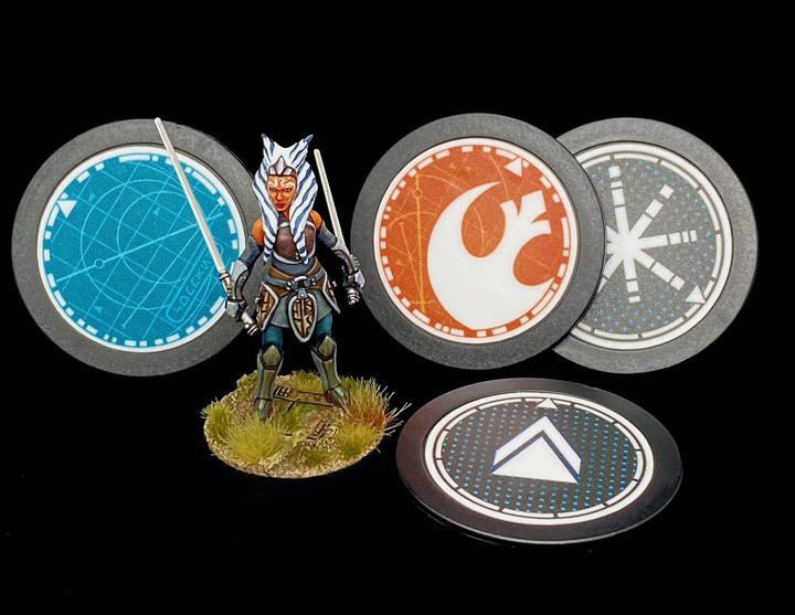 Red Commscan Order Tokens for SW Legion - Etsy