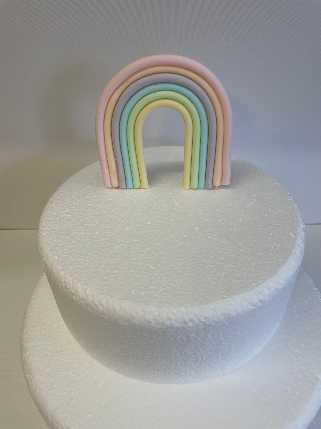 Fondant Pastel Rainbow - Etsy
