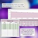 Health Goal and Weight Loss Tracker | Editable Google Sheet Spreadsheet ...