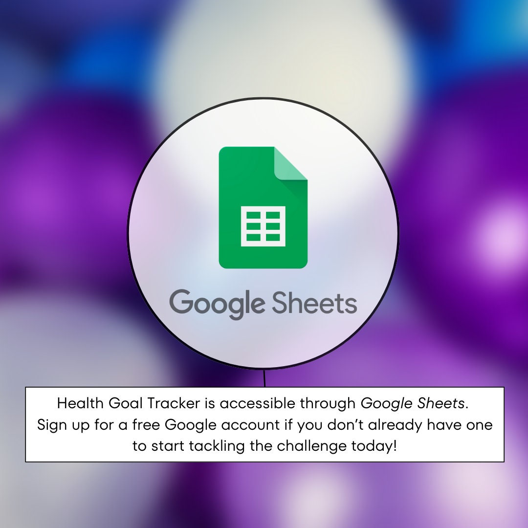 Health Goal and Weight Loss Tracker | Editable Google Sheet Spreadsheet ...