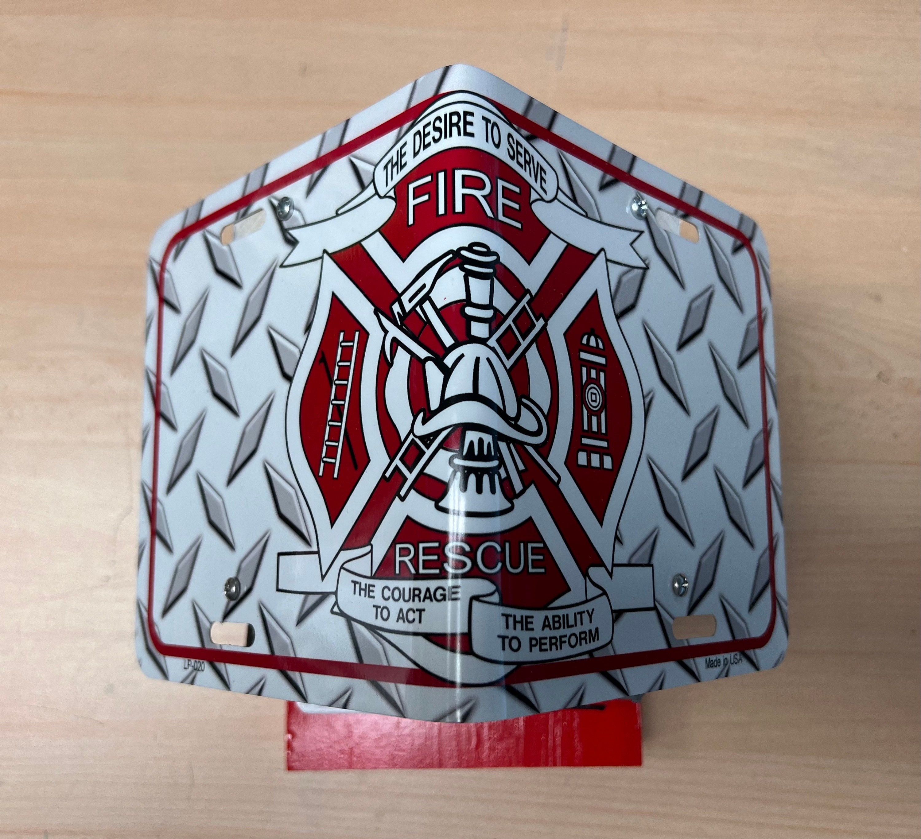 Custom Fireman License Plate Safe/bank House- Amish Made - Etsy