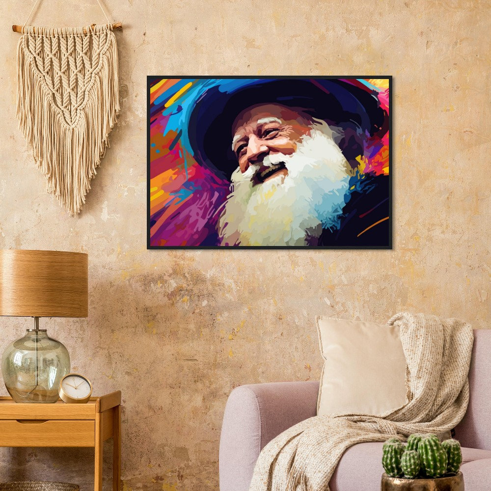 Our Rebbe - the Lubavitcher Rebbe Framed Poster - Inspirational Jewish ...
