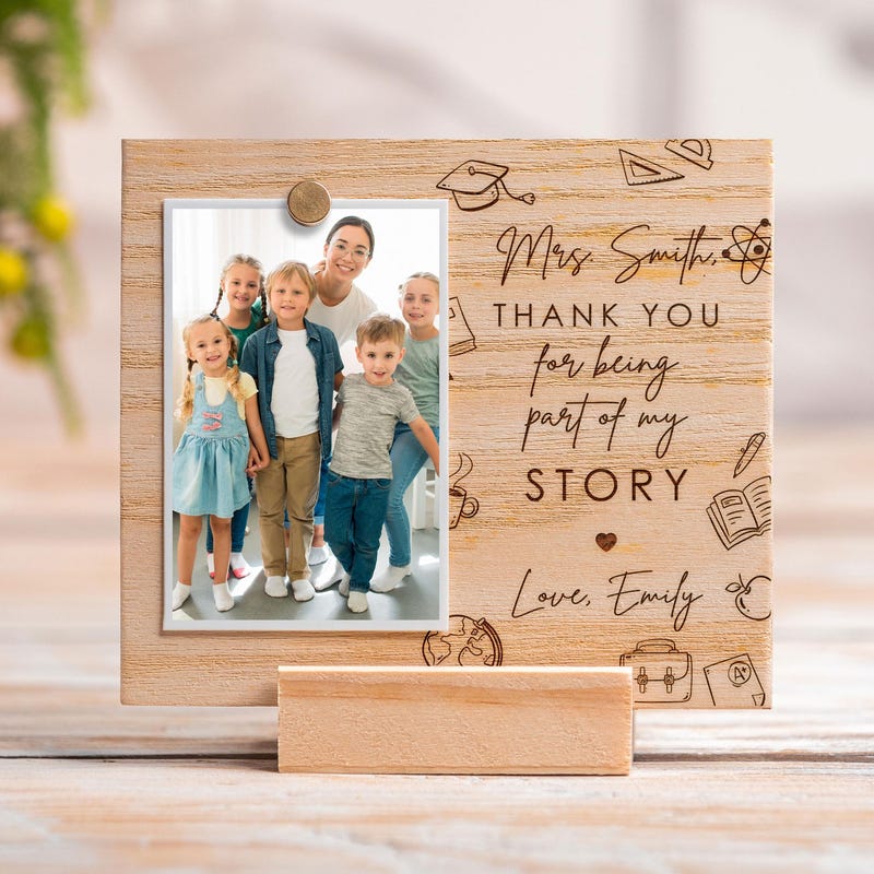 Thank You Frame Daycare - Etsy