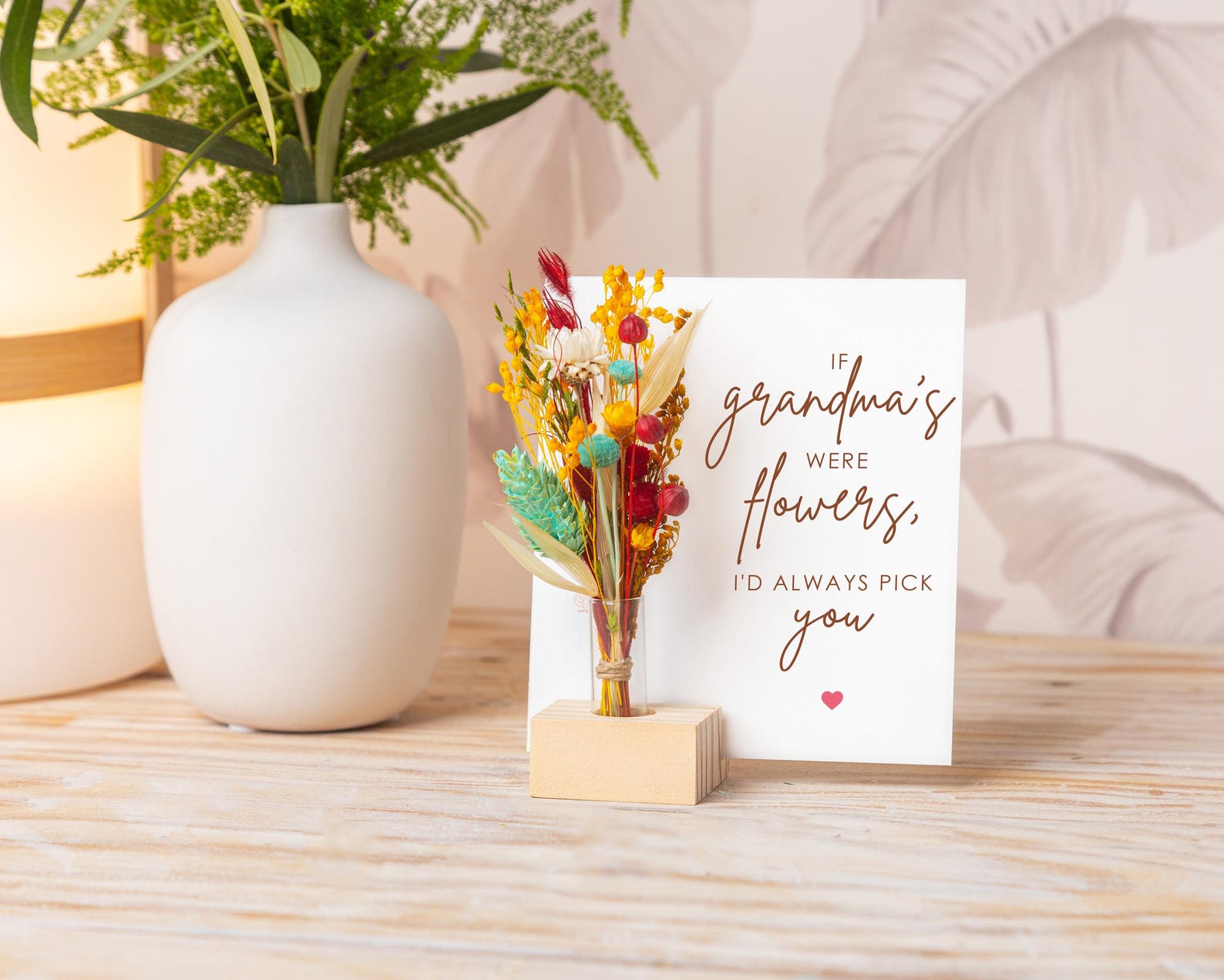 If Grandmas Were Flowers I'd Pick You, Mothers Day Gift, Nana, Wood ...