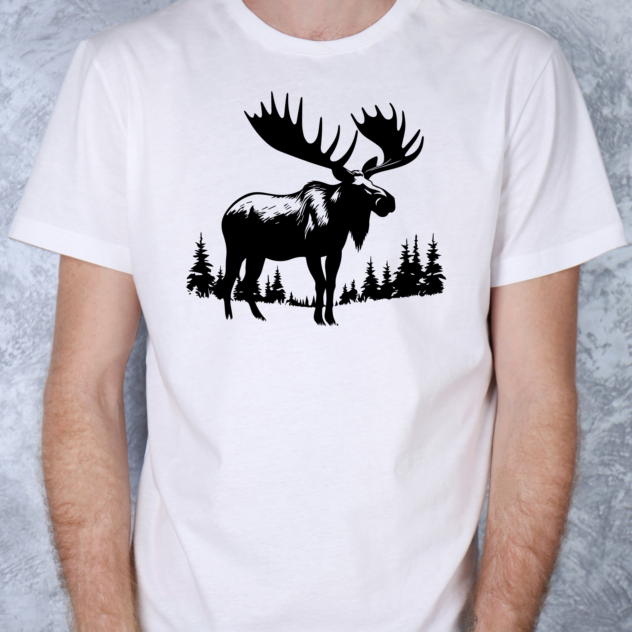 Moose Svg, Moose Svg Bundle, Moose Silhouette, Moose Head Svg, Moose ...