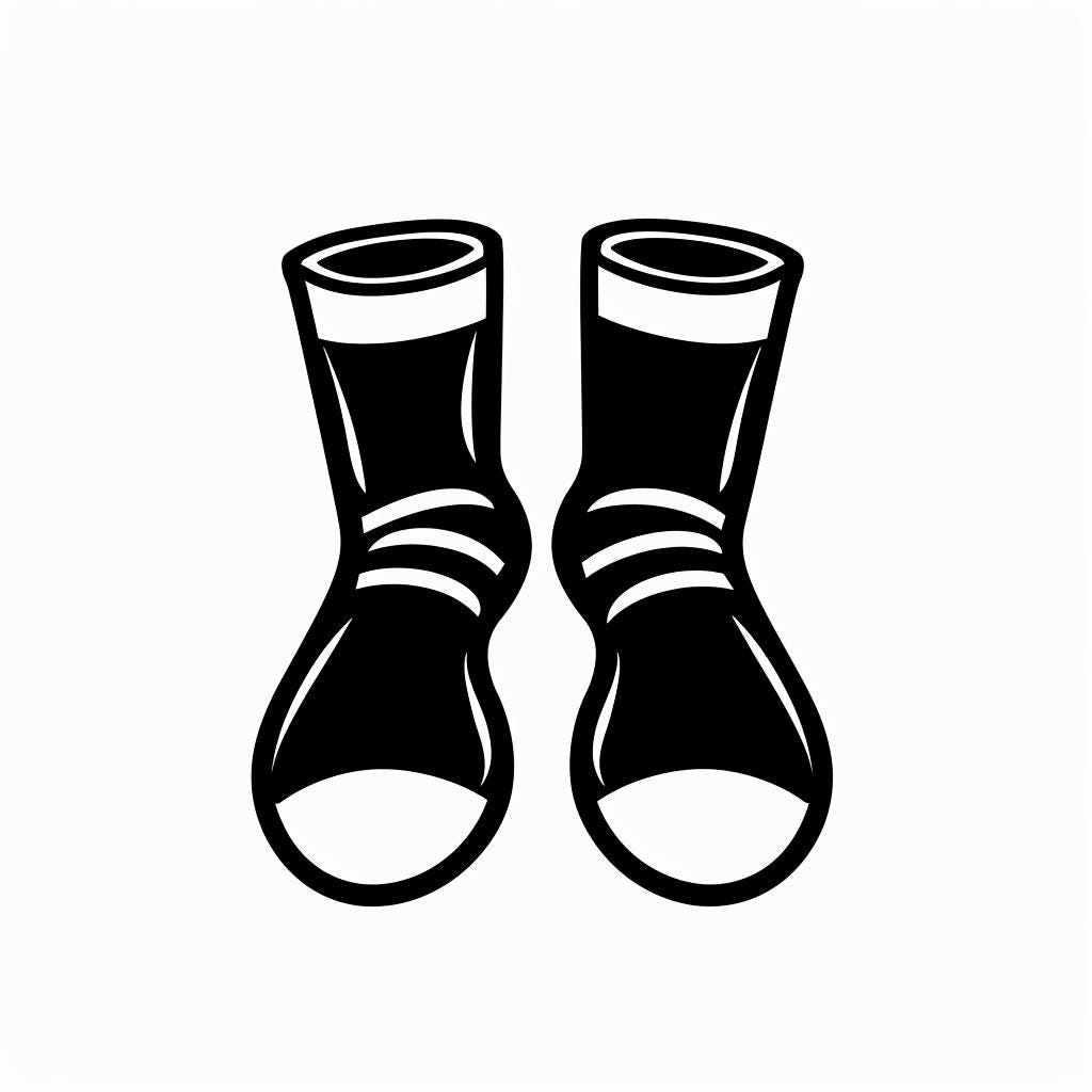 Socks Svg, Socks Svg Bundle, Sock Silhouette, Socks Cut Files, Socks ...