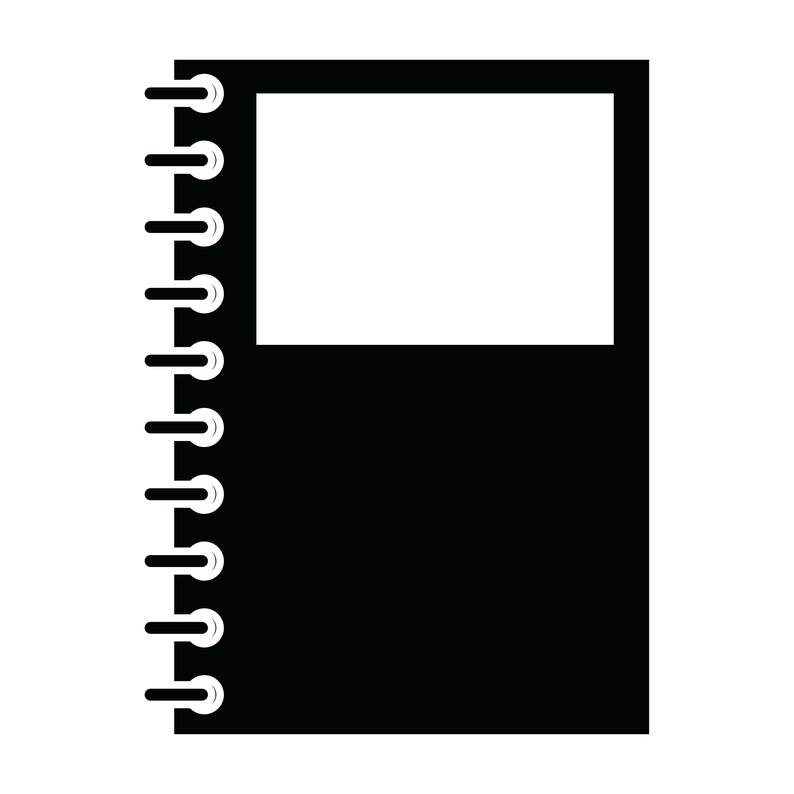 Notebook Svg, Noootbook Svg Bundle, Notebook Png Files, Notebook Cut ...