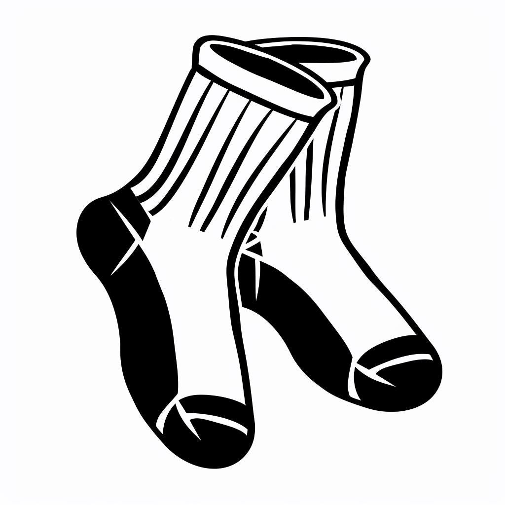 Socks Svg, Socks Svg Bundle, Sock Silhouette, Socks Cut Files, Socks ...