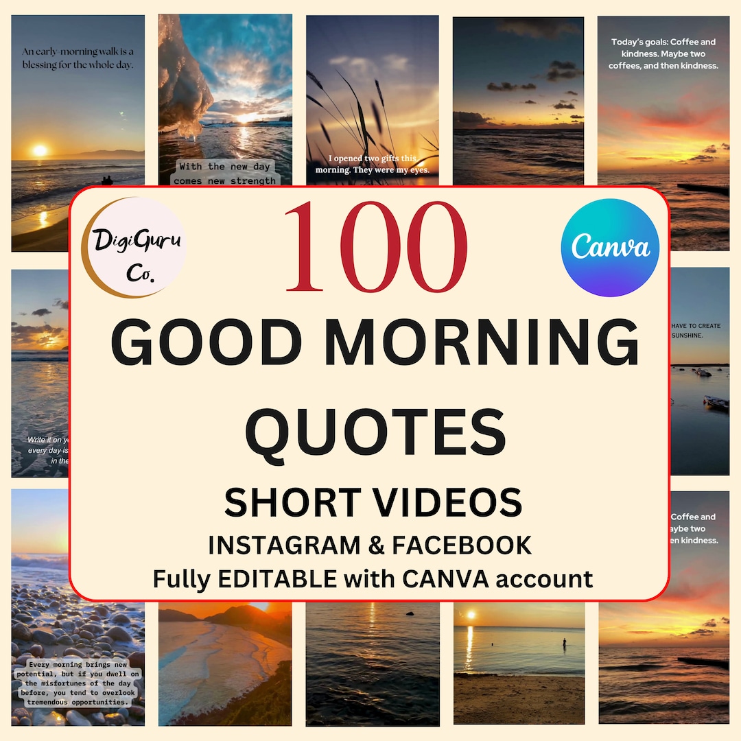 100 Good Morning Quotes, Positive Thoughts, Morning Quotes, Positive ...