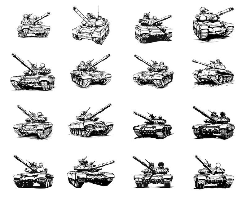 Tank Svg, Military Tank Svg, Army Tank Svg, Tank Svg File, Tank ...