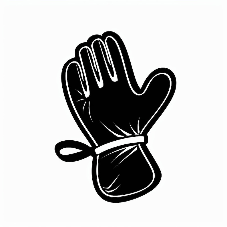 Oven Mitts Svg, Gloves Svg, Oven Mitts Svg File, Gloves Silhouette ...