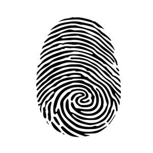Fingerprint Svg, Fingerprint Silhouette, Fingerprint Cricut, Fingerprint Cut Files, Fingerprint ...
