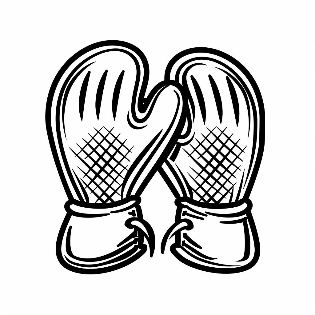 Oven Mitts Svg, Gloves Svg, Oven Mitts Svg File, Gloves Silhouette ...