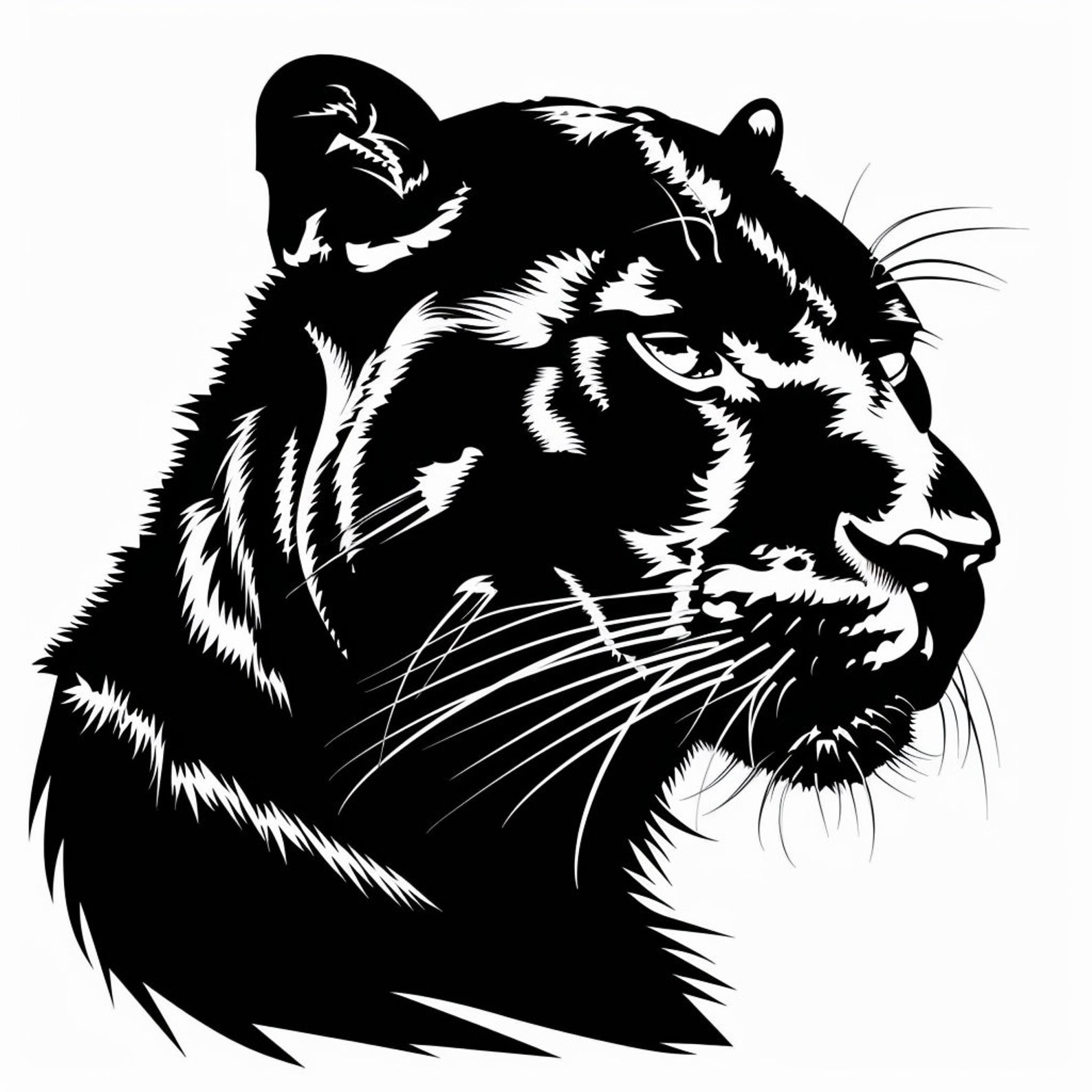 Panther Svg, Panther Svg Bundle, Black Panther Svg, Panther Silhouette ...