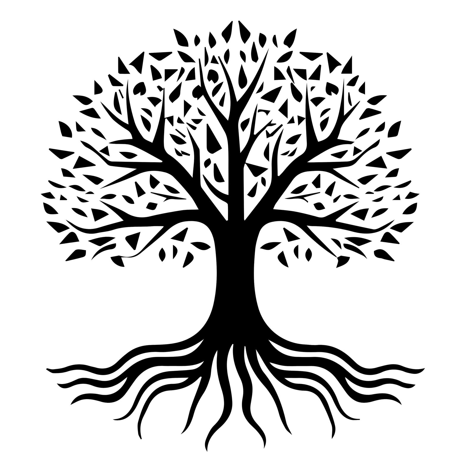 Tree Svg, Tree Silhouette, Tree Svg Cricut, Forest Svg, Plant Svg, Tree ...