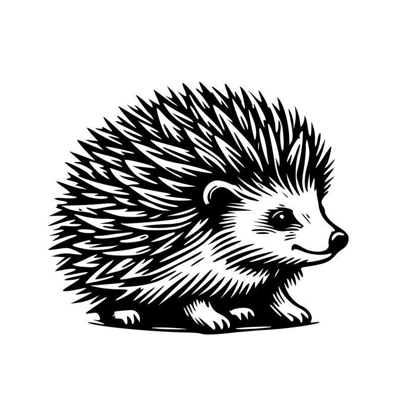 Hedgehog Svg, Hedgehog Svg Bundle, Hedgehog Silhouette, Hedgehog Cut ...