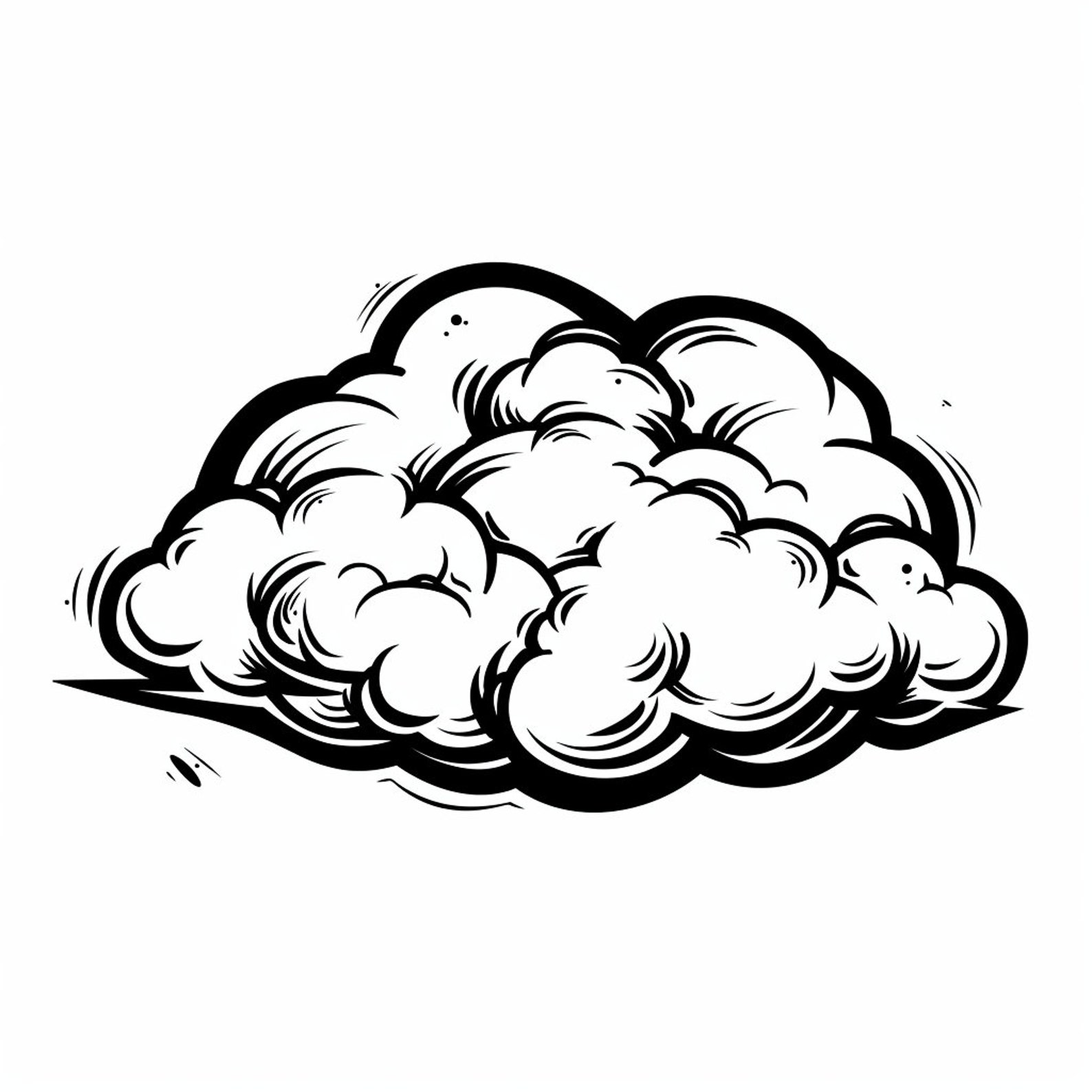 Cloud Svg, Cloud Svg Bundle, Cloud Silhouette, Cloud Cricut, Cloud Cut ...