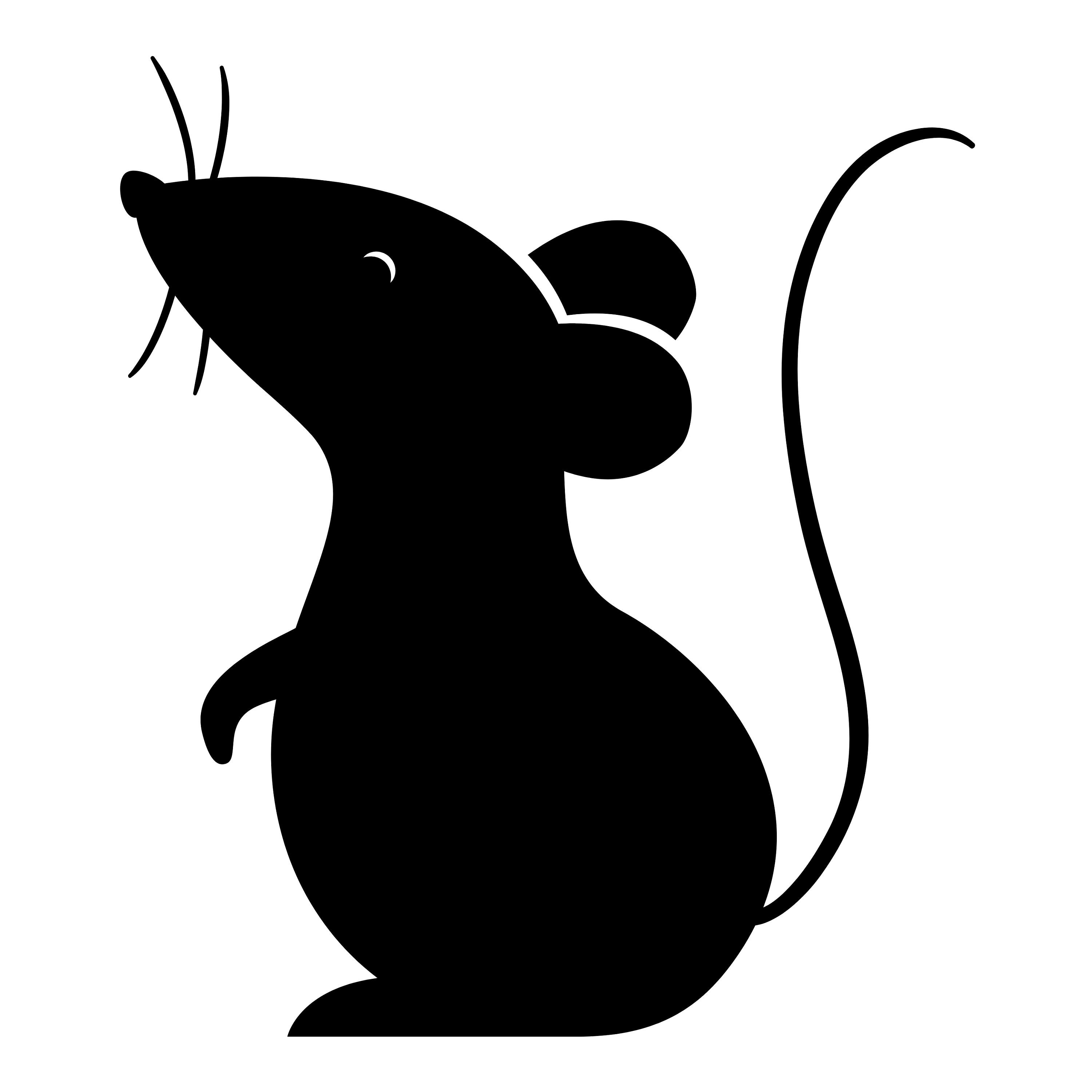 Mouse Svg, Mouse Silhouette, Mouse Svg Bundle, Mouse Cut Files, Mouse ...