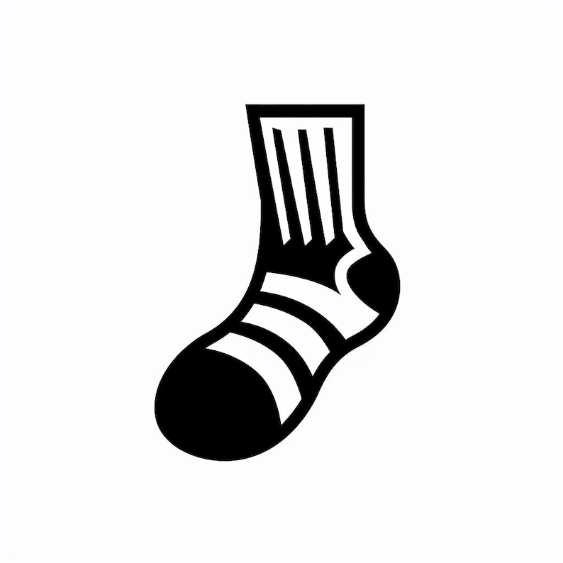 Socks Svg, Socks Svg Bundle, Sock Silhouette, Socks Cut Files, Socks ...