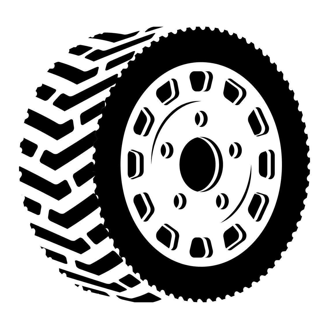 Tire Svg, Tire Svg Bundle, Tire Silhouette, Tire Svg Png, Tire Cricut ...
