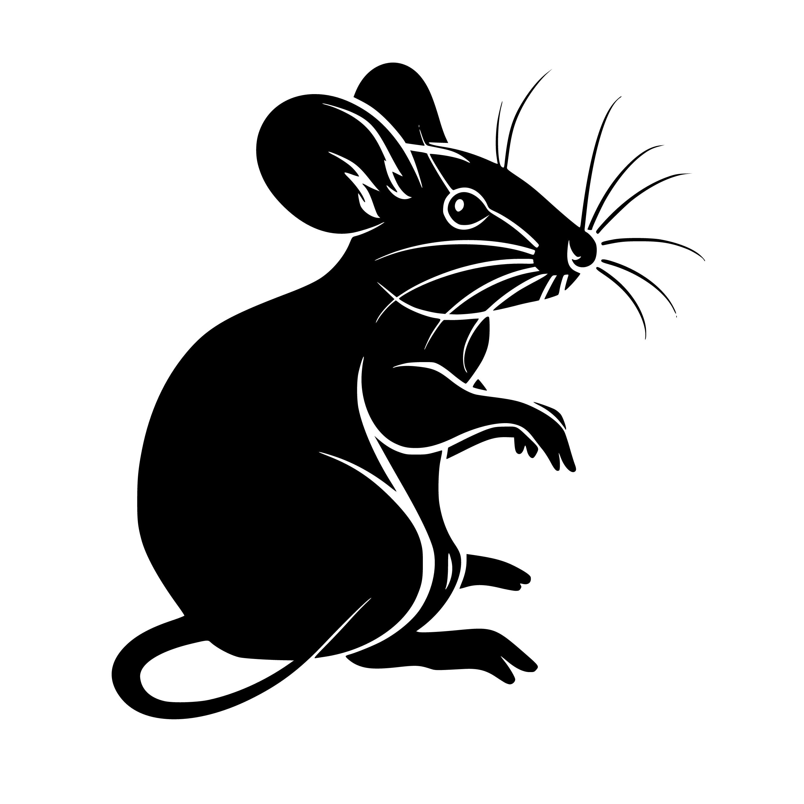 Mouse Svg, Mouse Silhouette, Mouse Svg Bundle, Mouse Cut Files, Mouse ...