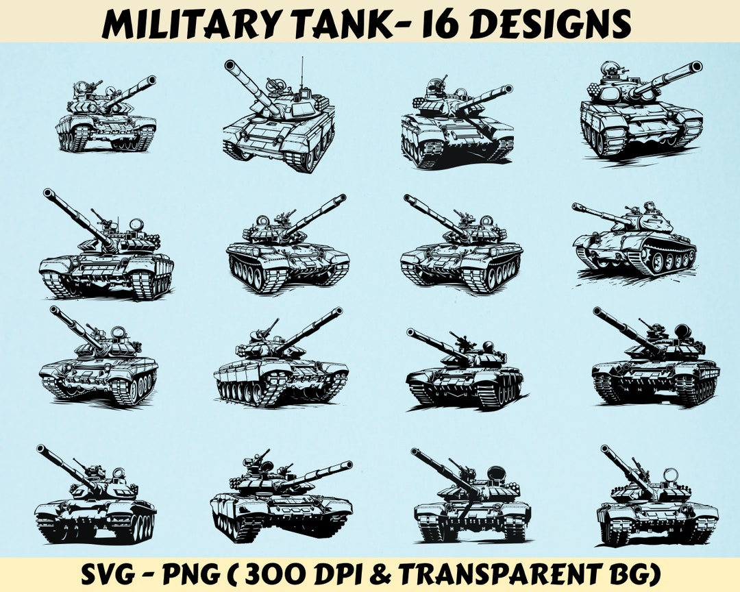 Tank Svg, Military Tank Svg, Army Tank Svg, Tank Svg File, Tank ...