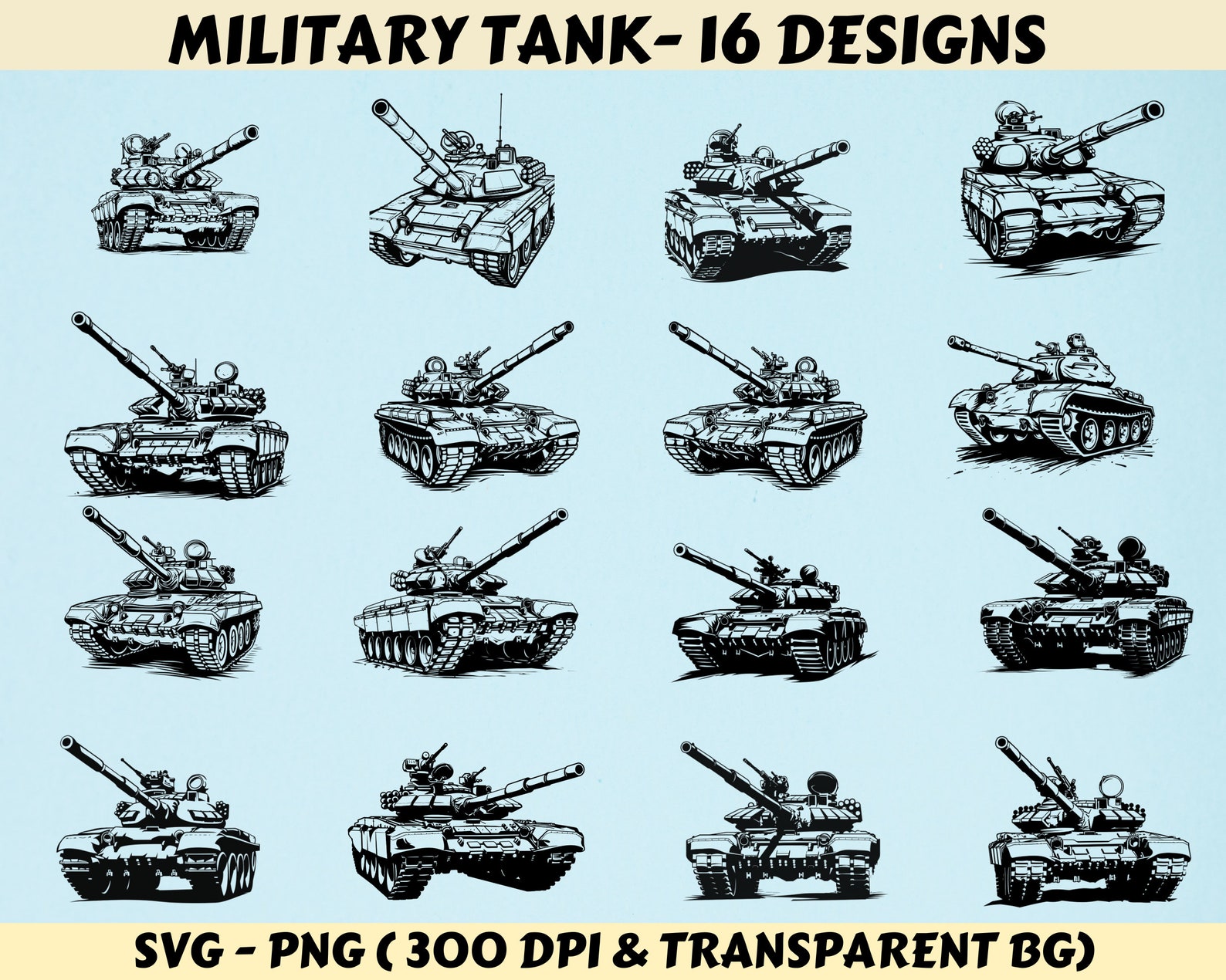 Tank Svg, Military Tank Svg, Army Tank Svg, Tank Svg File, Tank ...
