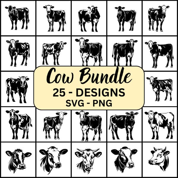 Cattle Svg - Etsy
