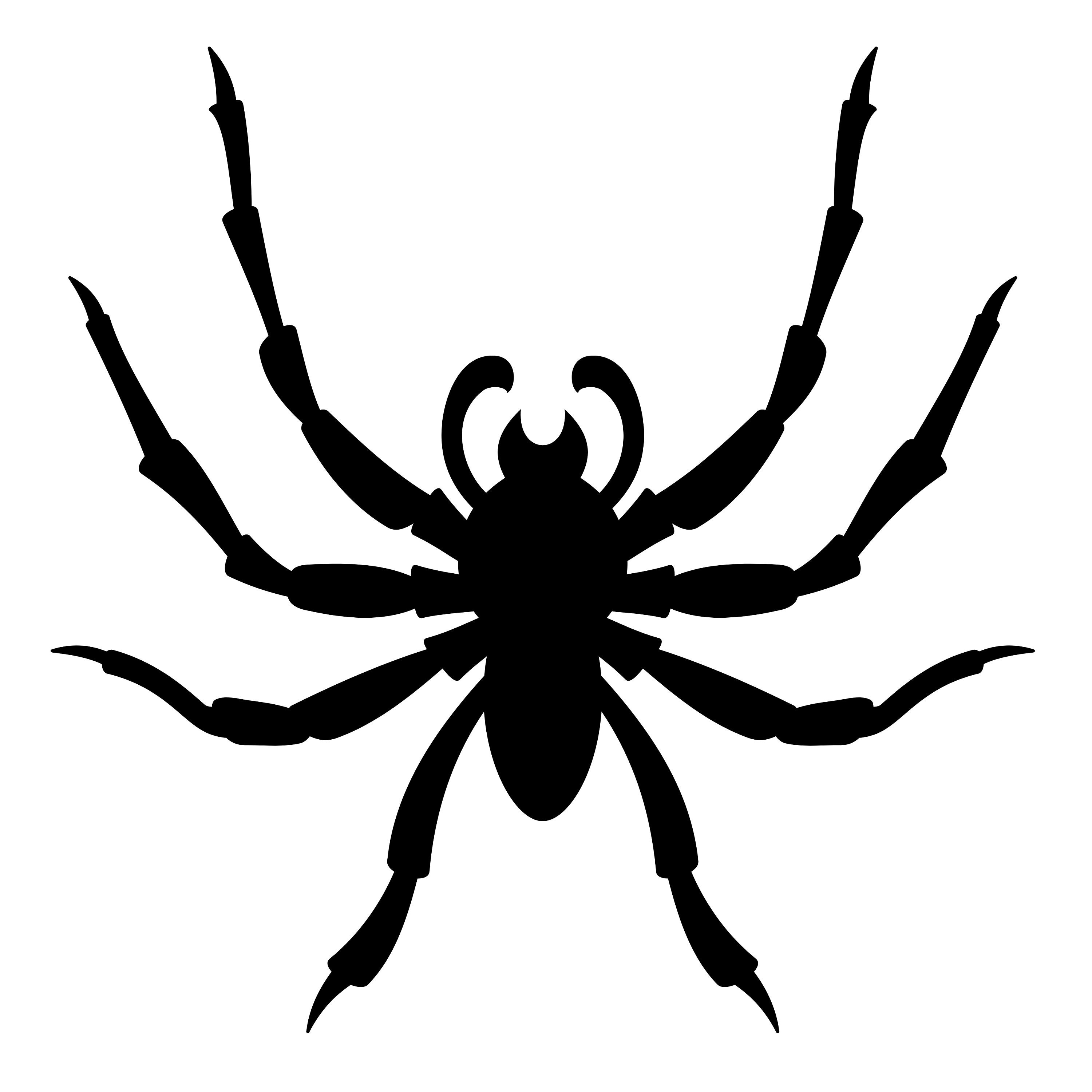 Spider Svg, Spiders Svg, Spider Silhouette, Spider Svg Bundle, Spider ...