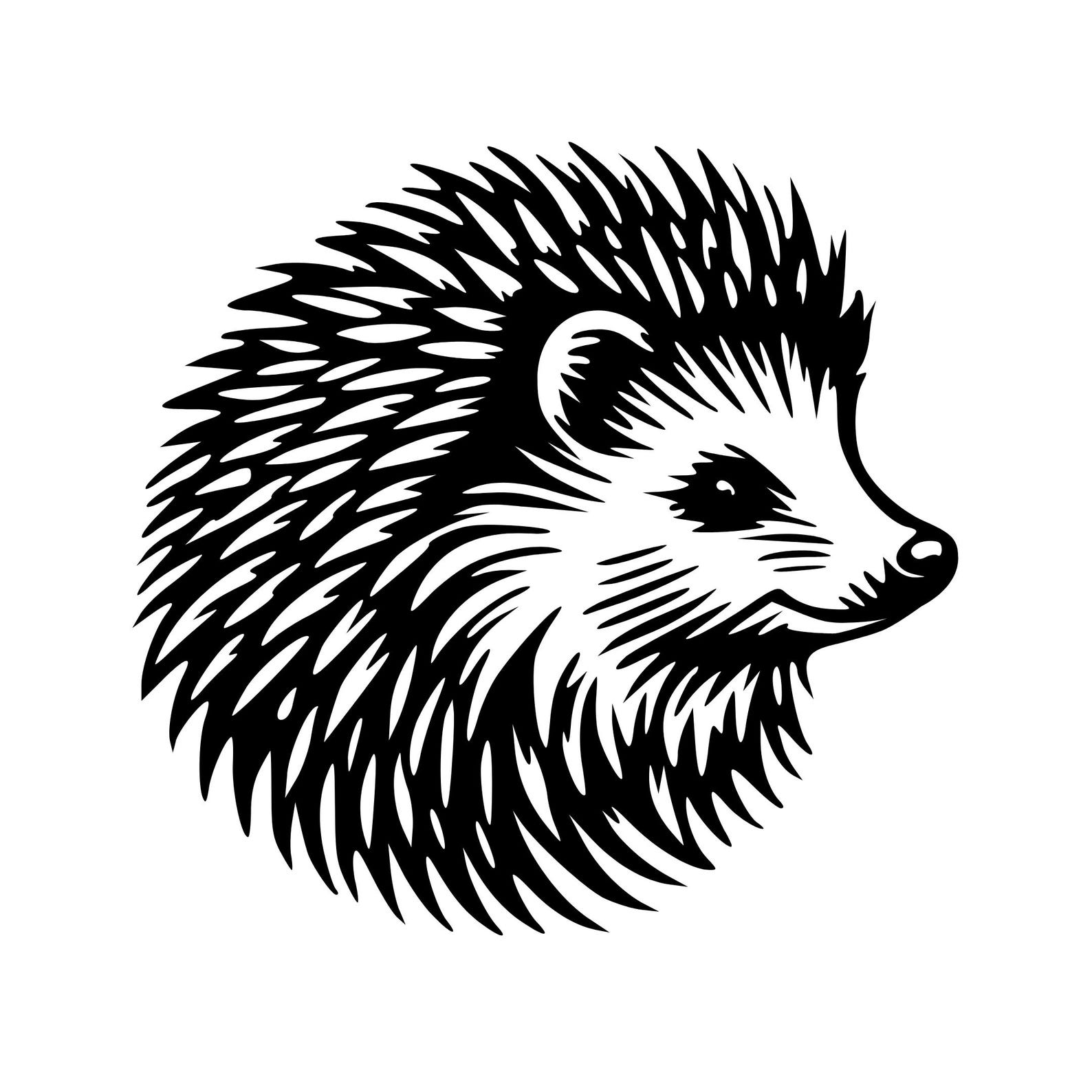 Hedgehog Svg, Hedgehog Svg Bundle, Hedgehog Silhouette, Hedgehog Cut ...