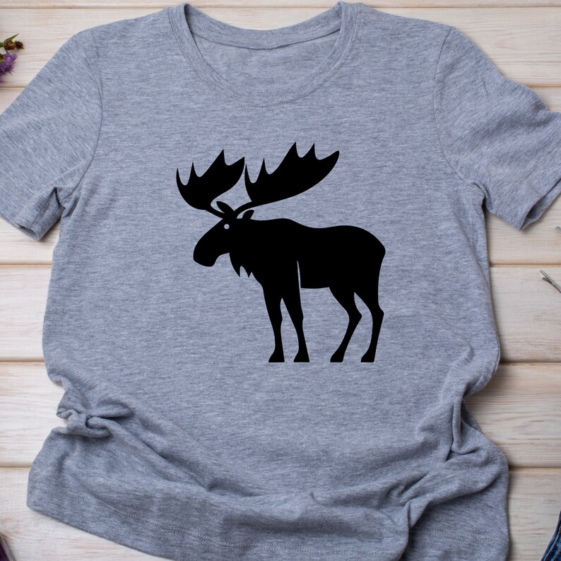 Moose Svg, Moose Svg Bundle, Moose Silhouette, Moose Head Svg, Moose ...