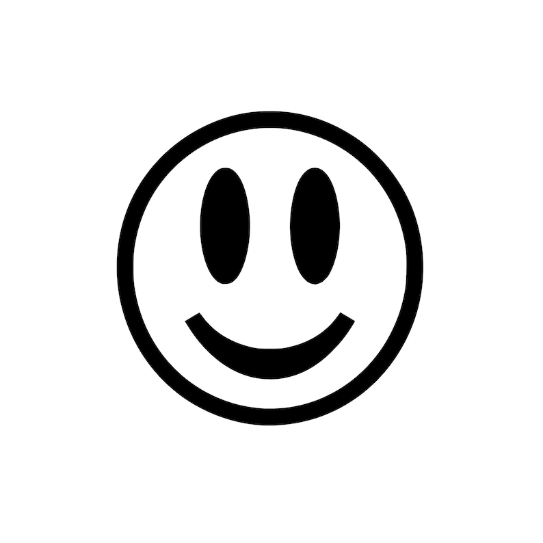 Smiley Face Svg, Smiley Svg, Smiley Silhouette, Happy Face Svg Png ...