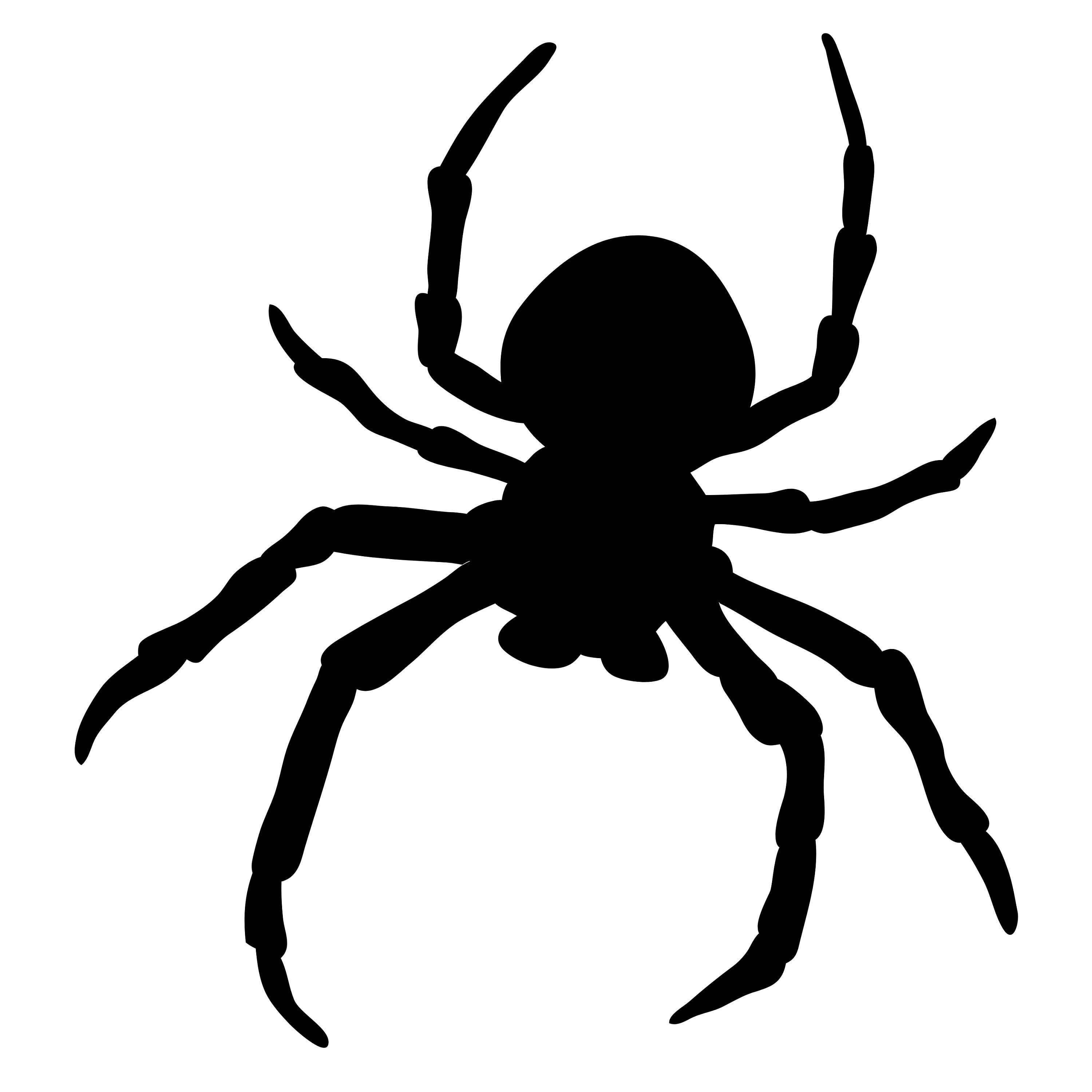 Spider Svg, Spiders Svg, Spider Silhouette, Spider Svg Bundle, Spider ...