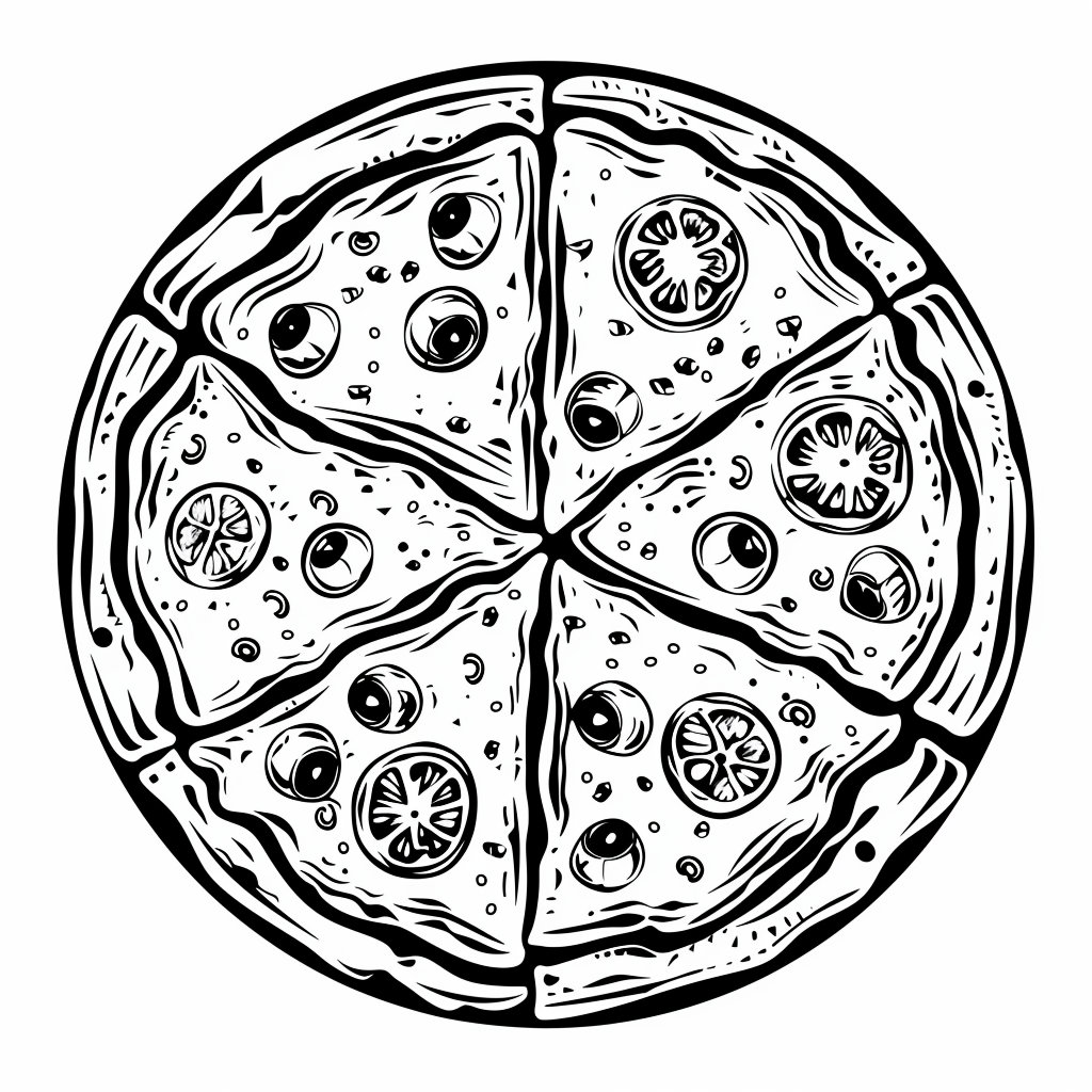 Pizza Svg, Pizza Svg Bundle, Pizza Svg File, Pizza Silhouette, Pizza ...