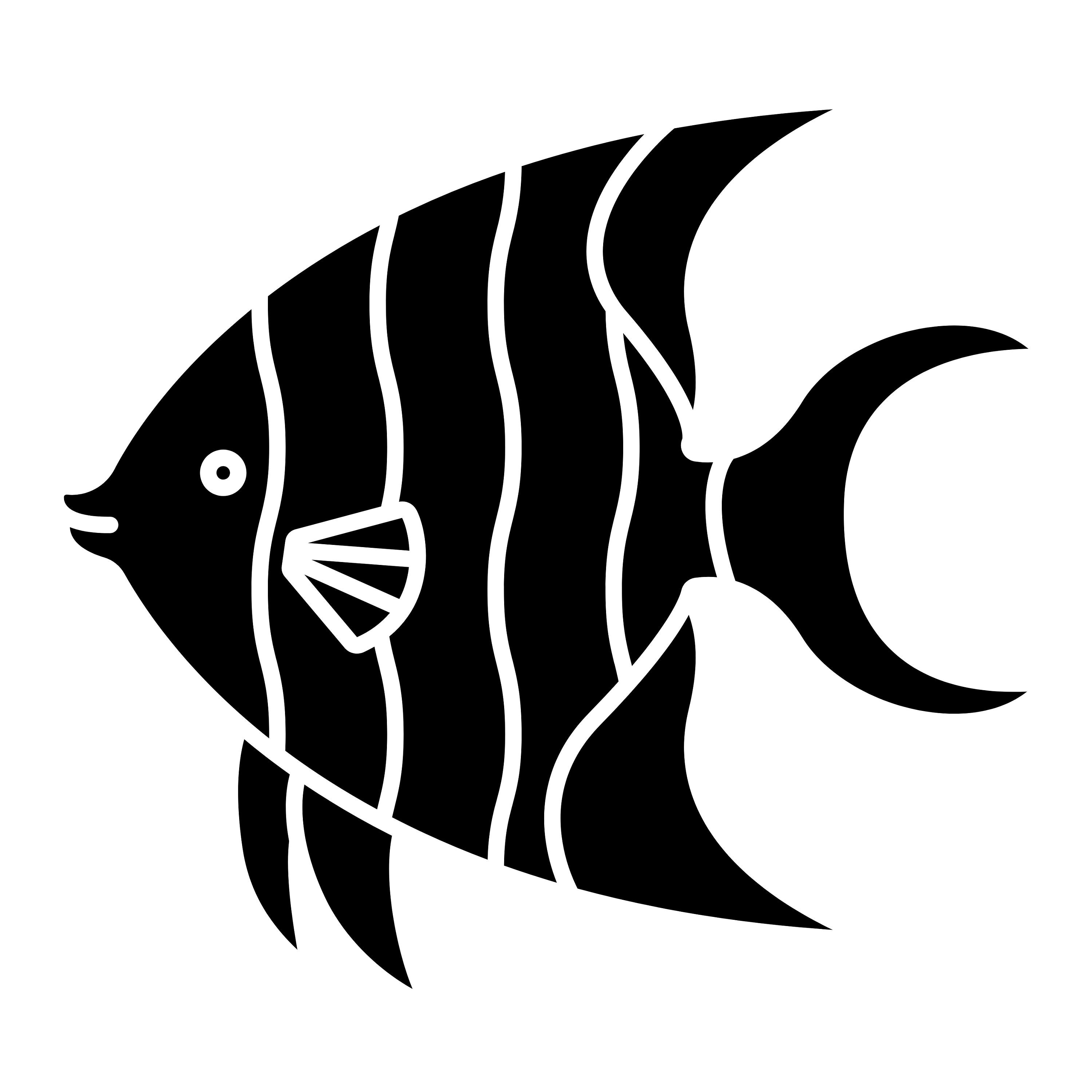 Angel Fish Svg, Angle Fish Silhouette, Fish Svg, Fish Silhouette, Fish ...