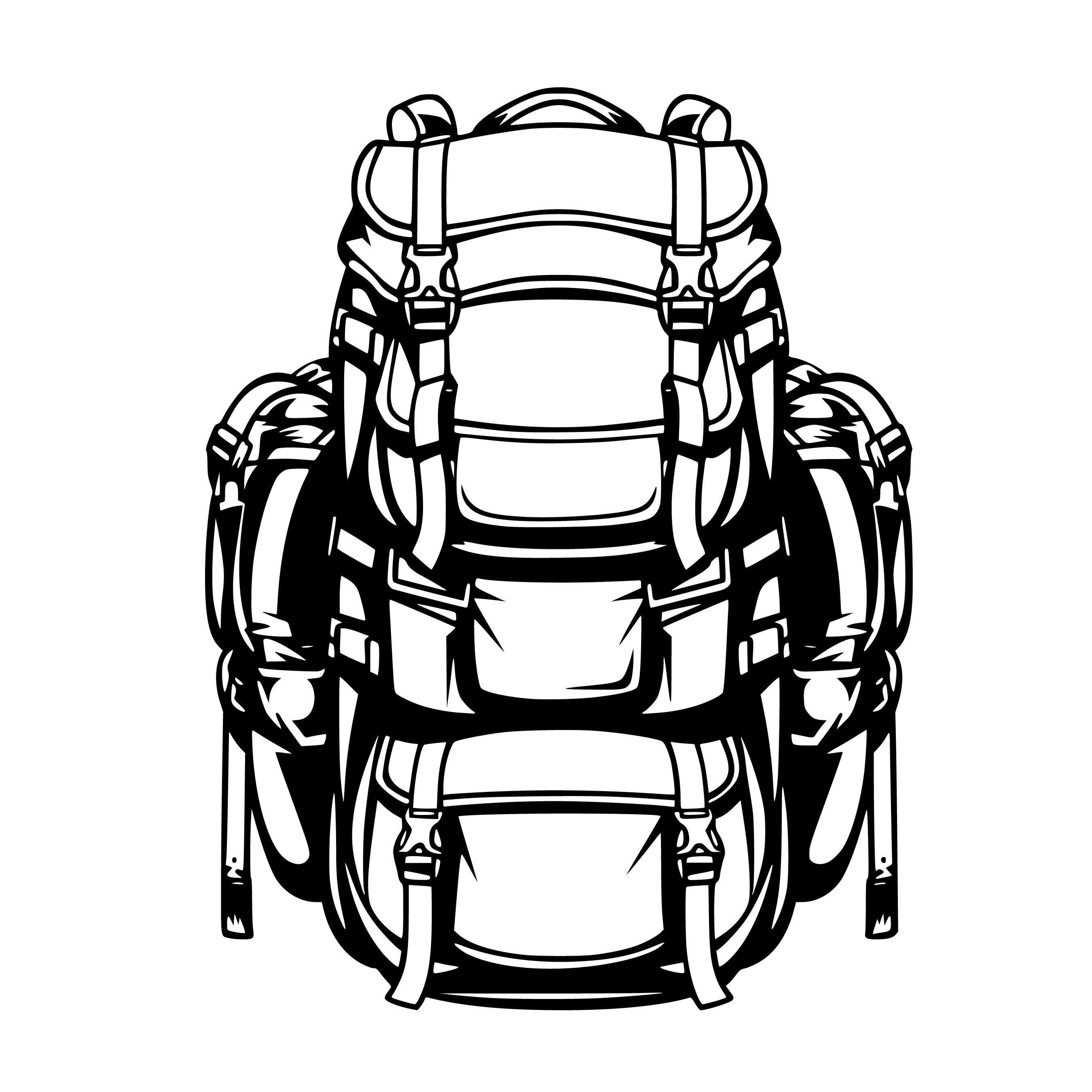 Backpack Svg, Backpack Svg Bundle, Backpack Silhouette, Backpack Cricut ...