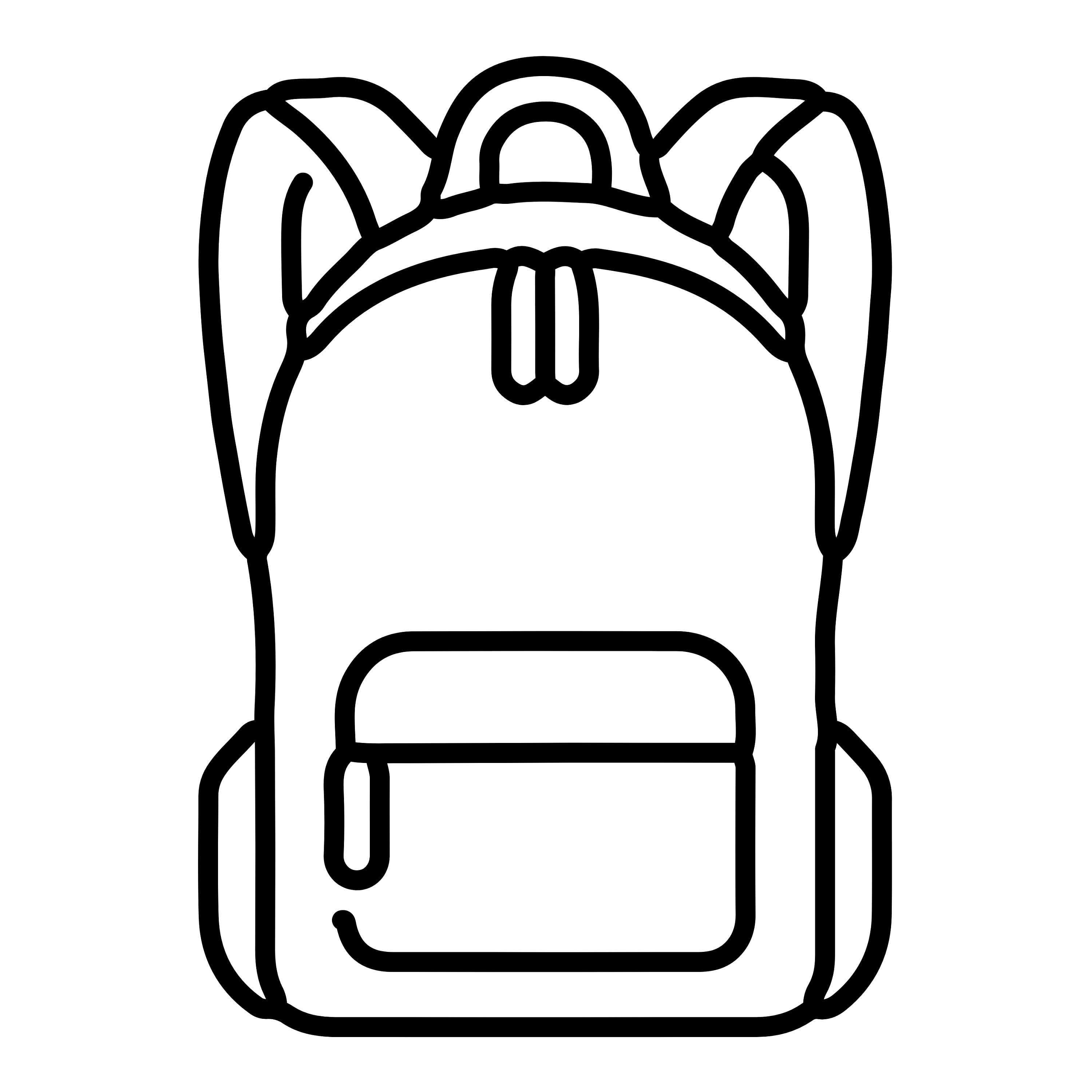 Backpack Svg, Backpack Svg Bundle, Backpack Silhouette, Backpack Cricut ...
