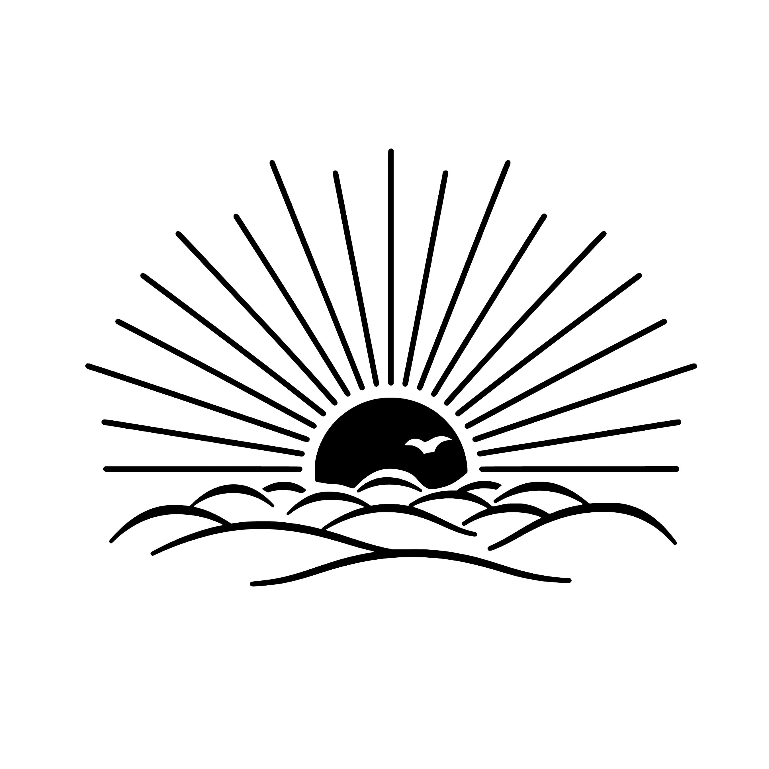 Sunrise Svg, Sunrise Svg Bundle, Sunrise Silhouette, Sunrise Svg Png ...