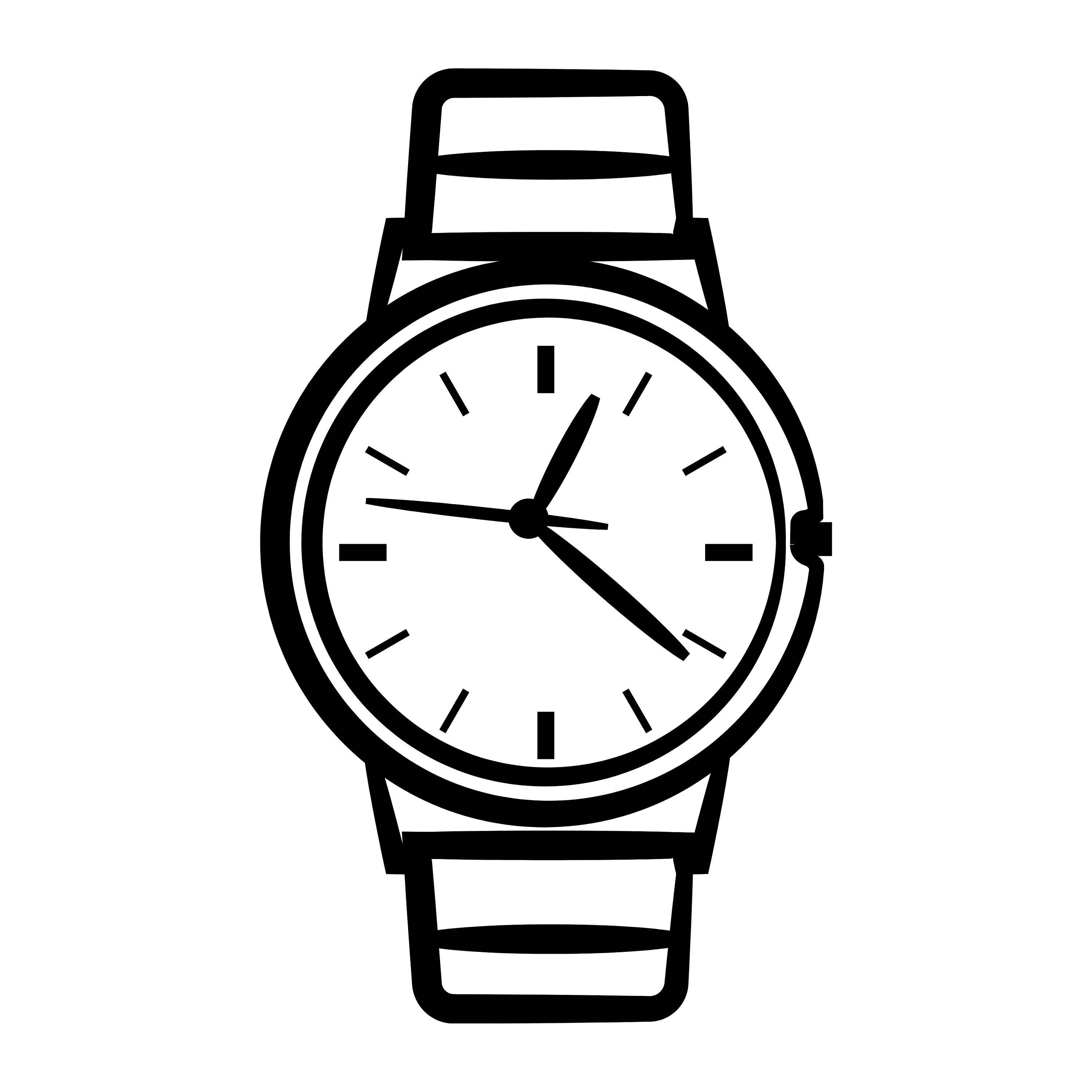 Wrist Watch Svg, Wrist Watch Svg Bundle, Wrist Watch Png Files, Wrist ...