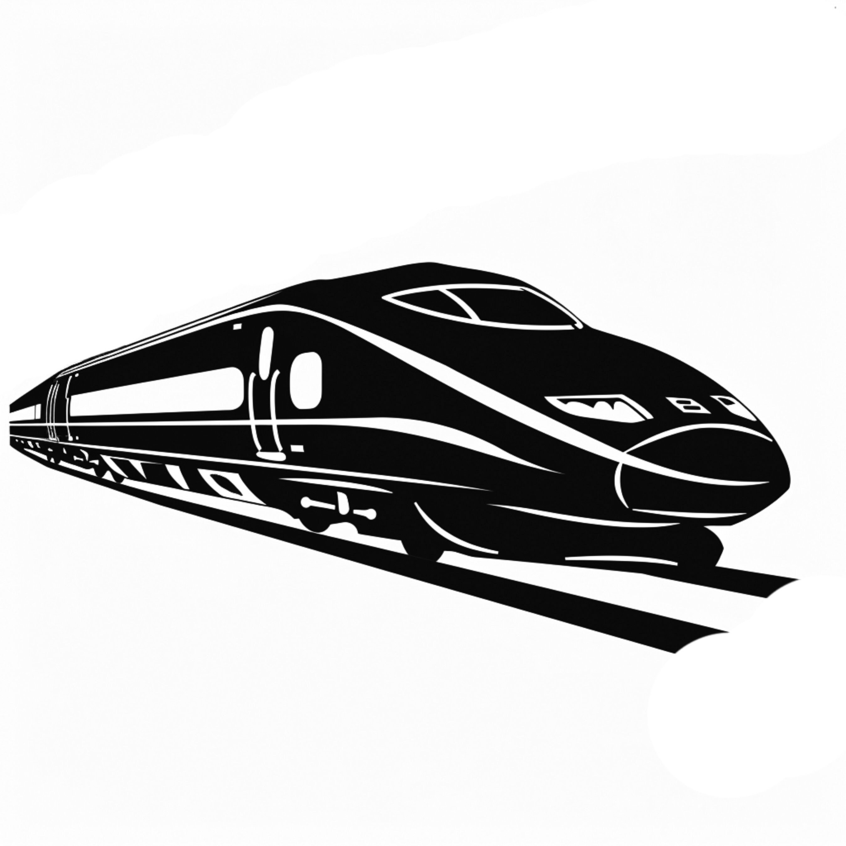 Train Svg, Train Svg Bundle, Train Svg File, Train Silhouette, Bullet ...