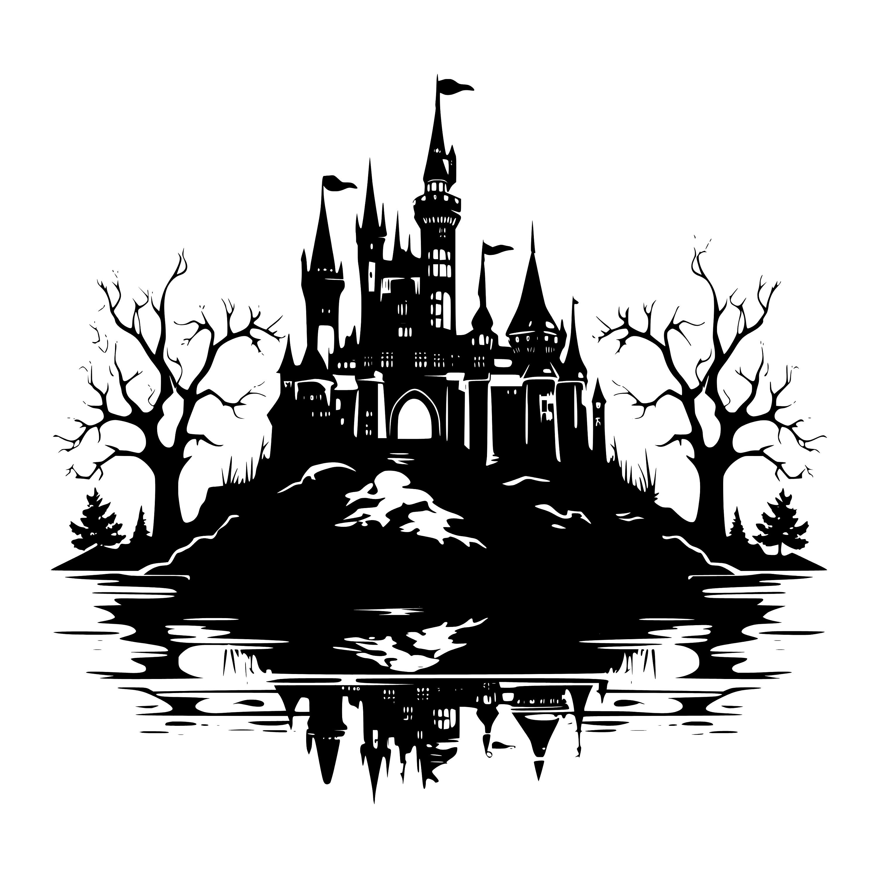 Castle Svg, Castle Svg Bundle, Castle Silhouette, Castle Svg Png ...