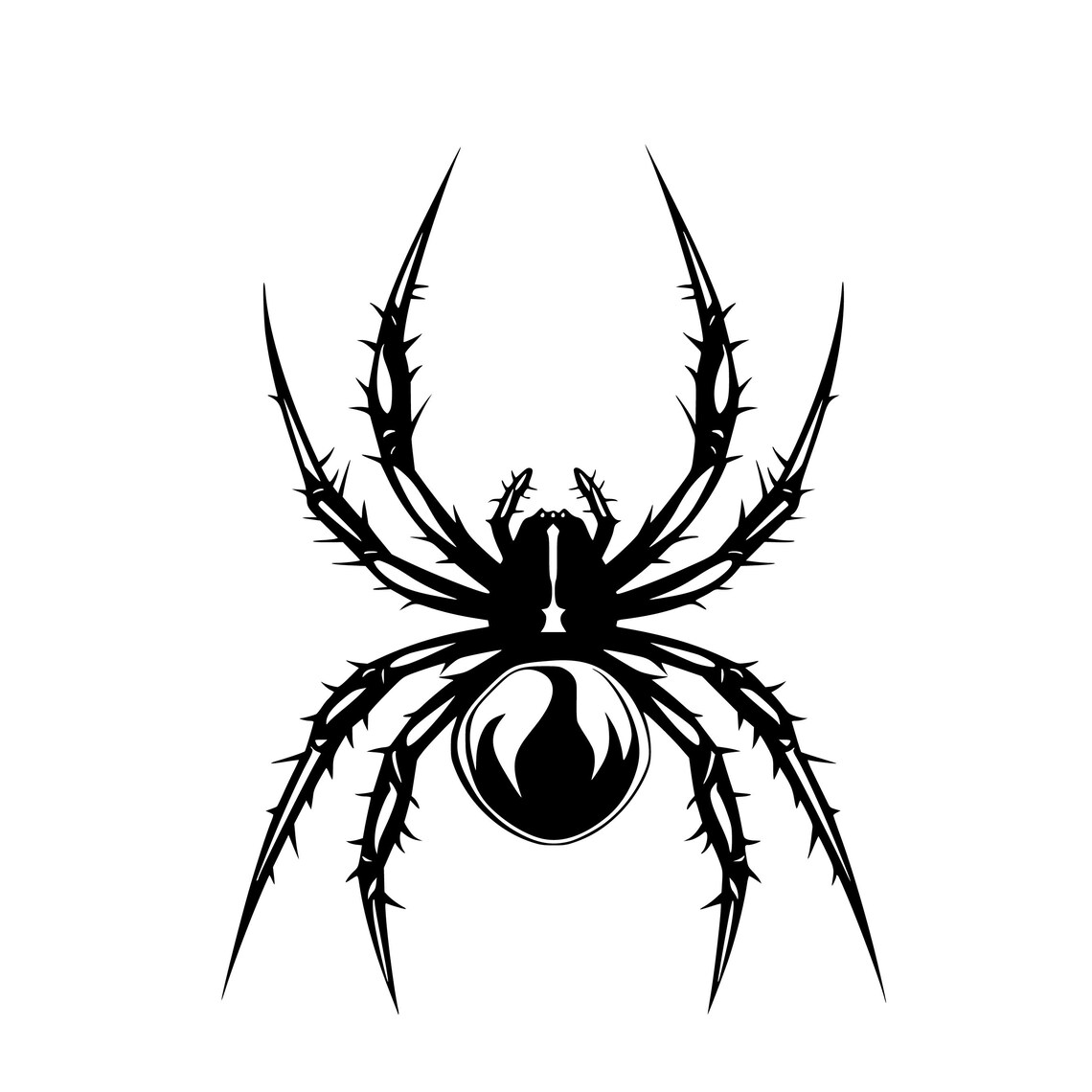 Spider Svg, Spiders Svg, Spider Silhouette, Spider Svg Bundle, Spider ...