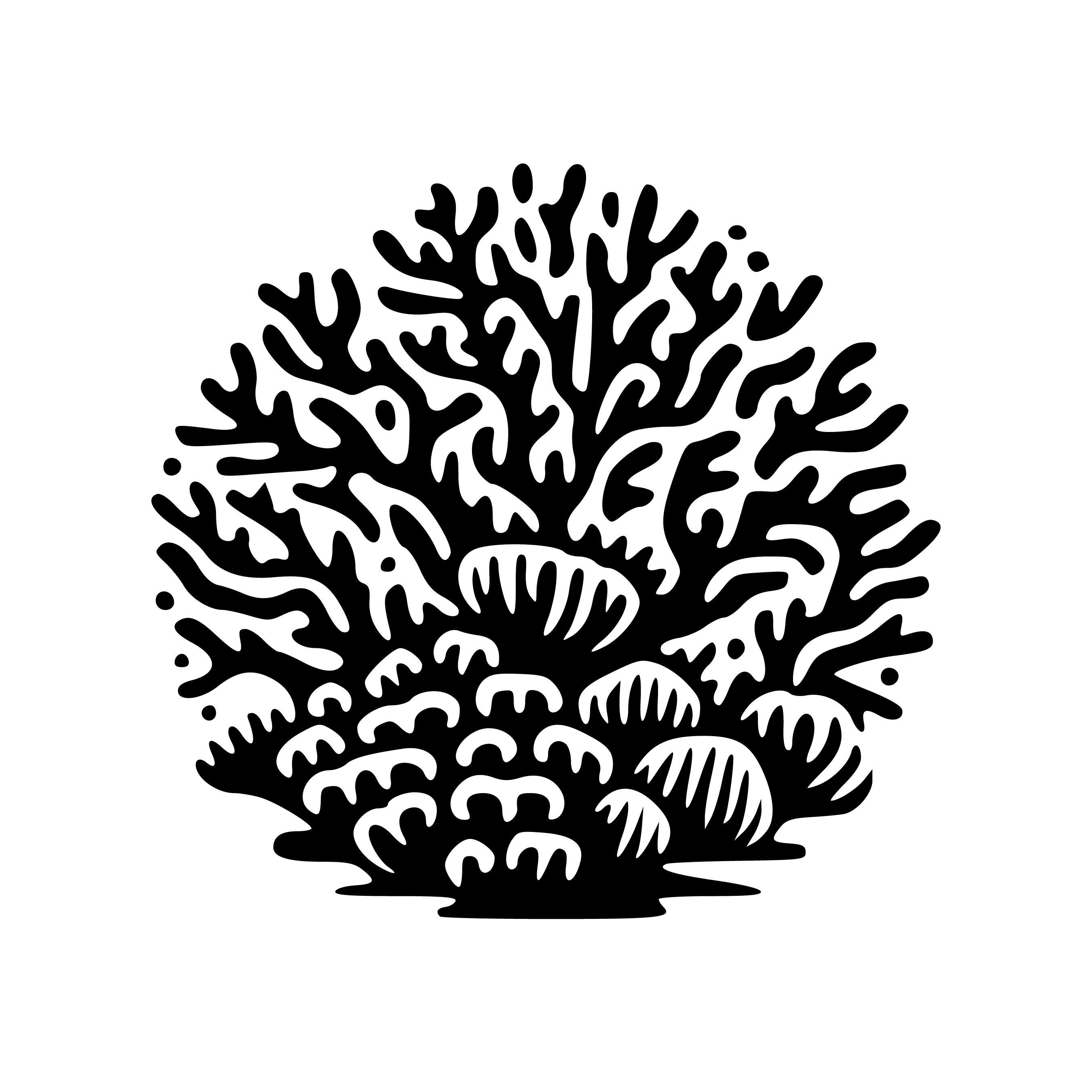 Coral Svg, Coral Reef Svg, Coral Silhouette, Corals Svg Files, Coral ...