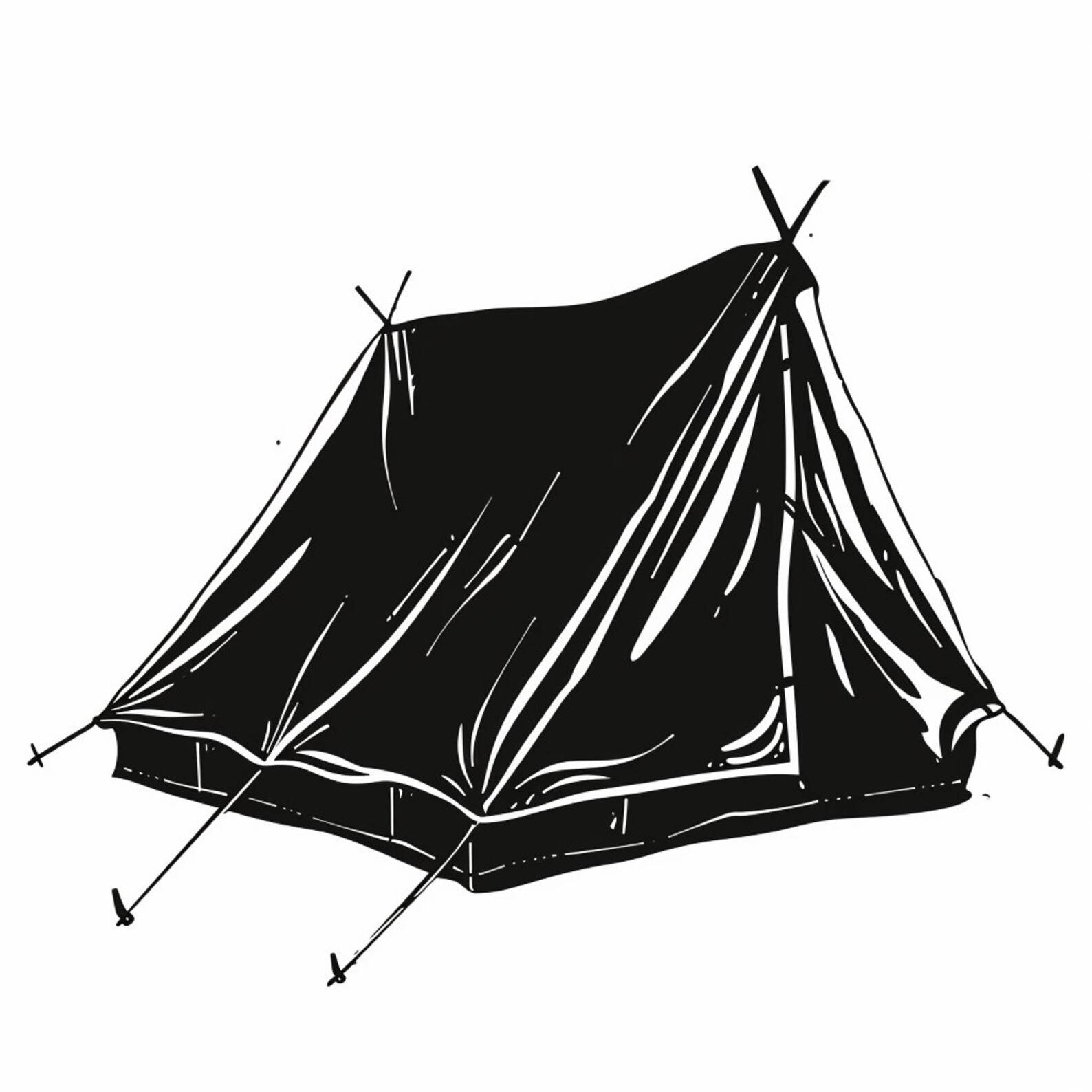 Tent Svg, Tent Svg Bundle, Tent Silhouette, Camping Tent Svg, Camping ...