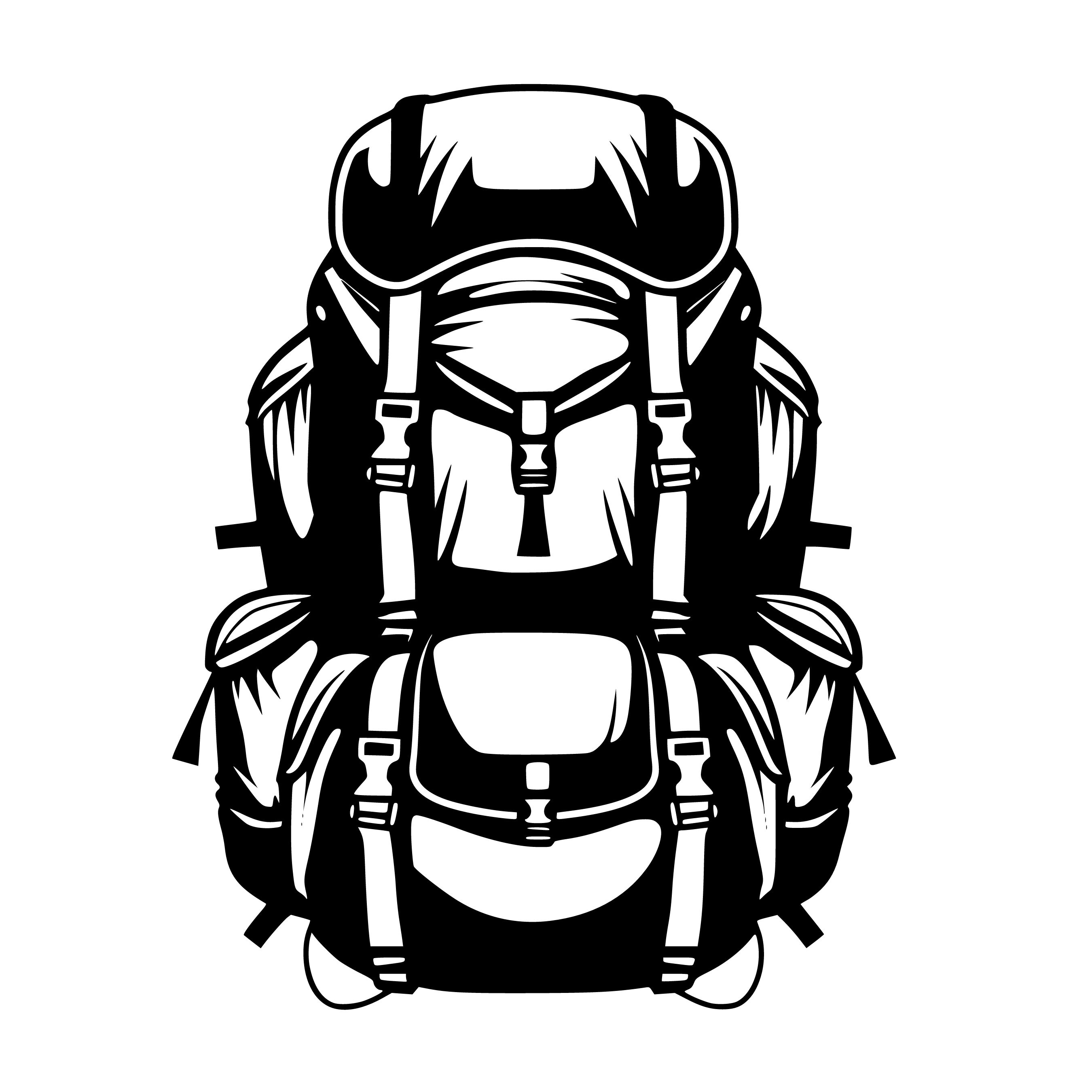 Backpack Svg, Backpack Svg Bundle, Backpack Silhouette, Backpack Cricut ...