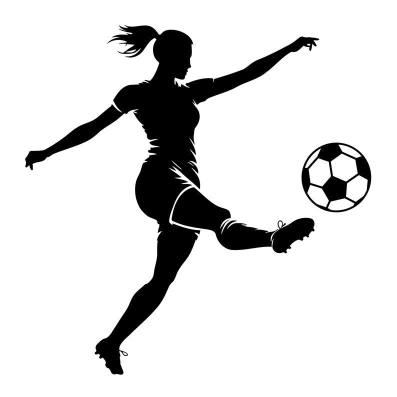 Soccer Svg Soccer Player Svg Soccer Girl Football Svg Soccer 9428