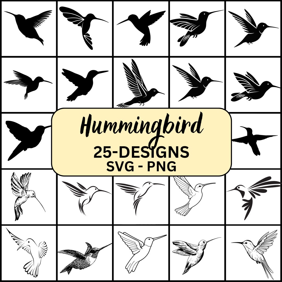 Hummingbird Svg, Hummingbird Svg Bundle, Hummingbirds Svg, Hummingbird ...