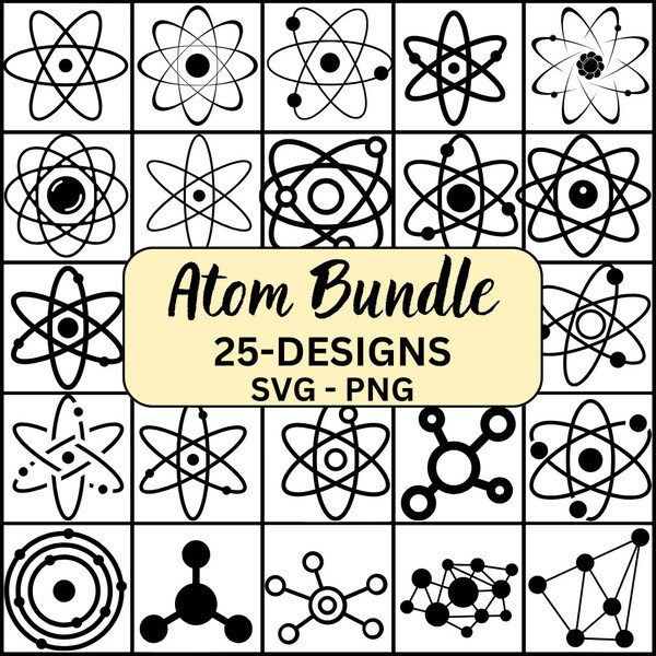 Molecule Svg - Etsy