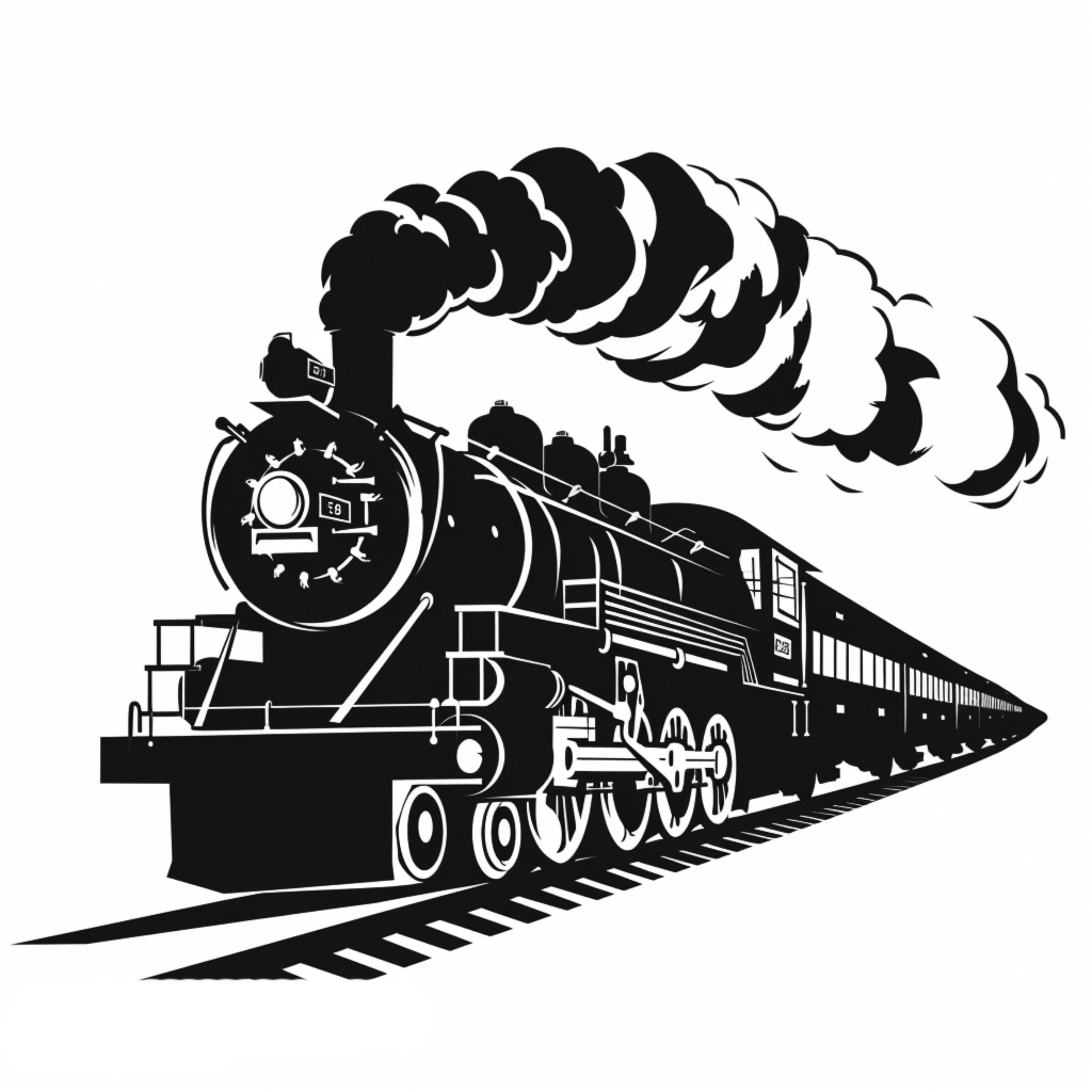 Train Svg, Train Svg Bundle, Train Svg File, Train Silhouette, Bullet ...