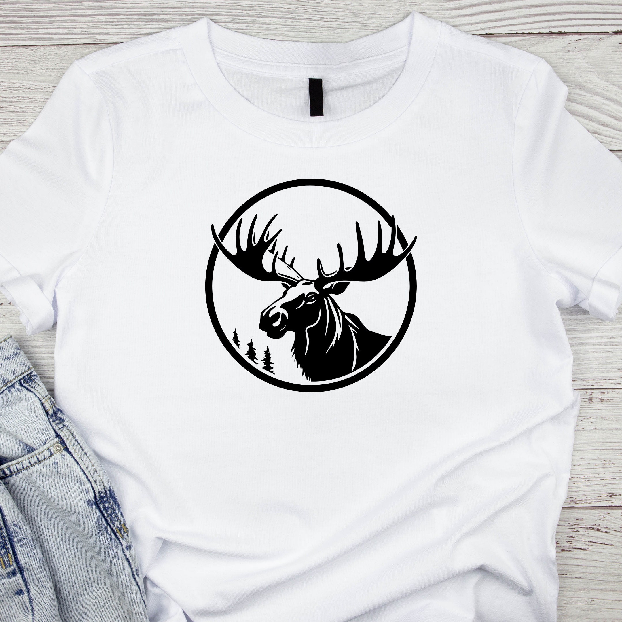Moose Svg, Moose Svg Bundle, Moose Silhouette, Moose Head Svg, Moose ...